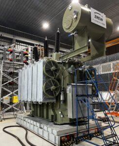 Power transformer for battery energy storage system in Finland
